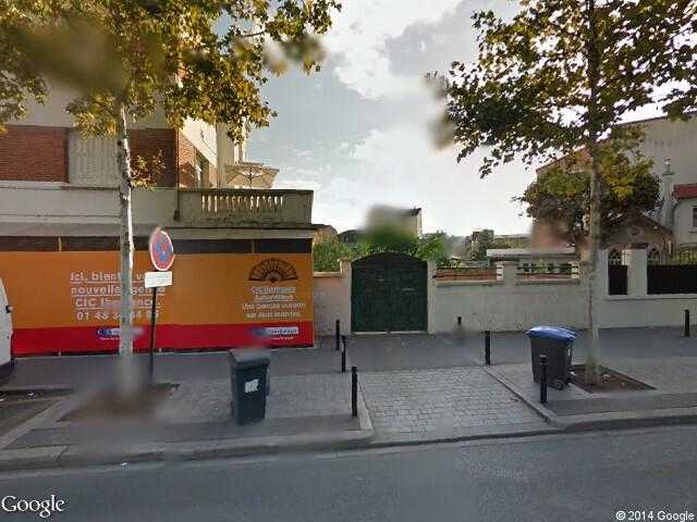 Google Street View Aubervilliers.Google Maps.