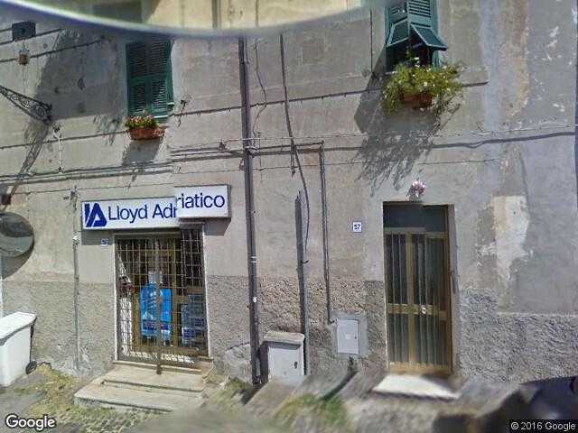 Google Street View Allumiere (Lazio) - Google Maps
