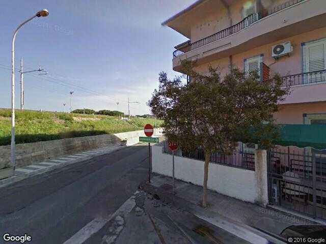 Google Street View Oliveri (Sicily) - Google Maps